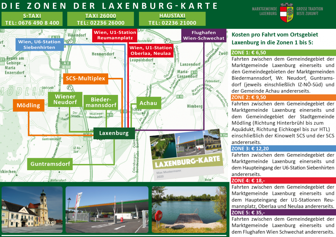 Laxenburg-Karte - Laxenburg
